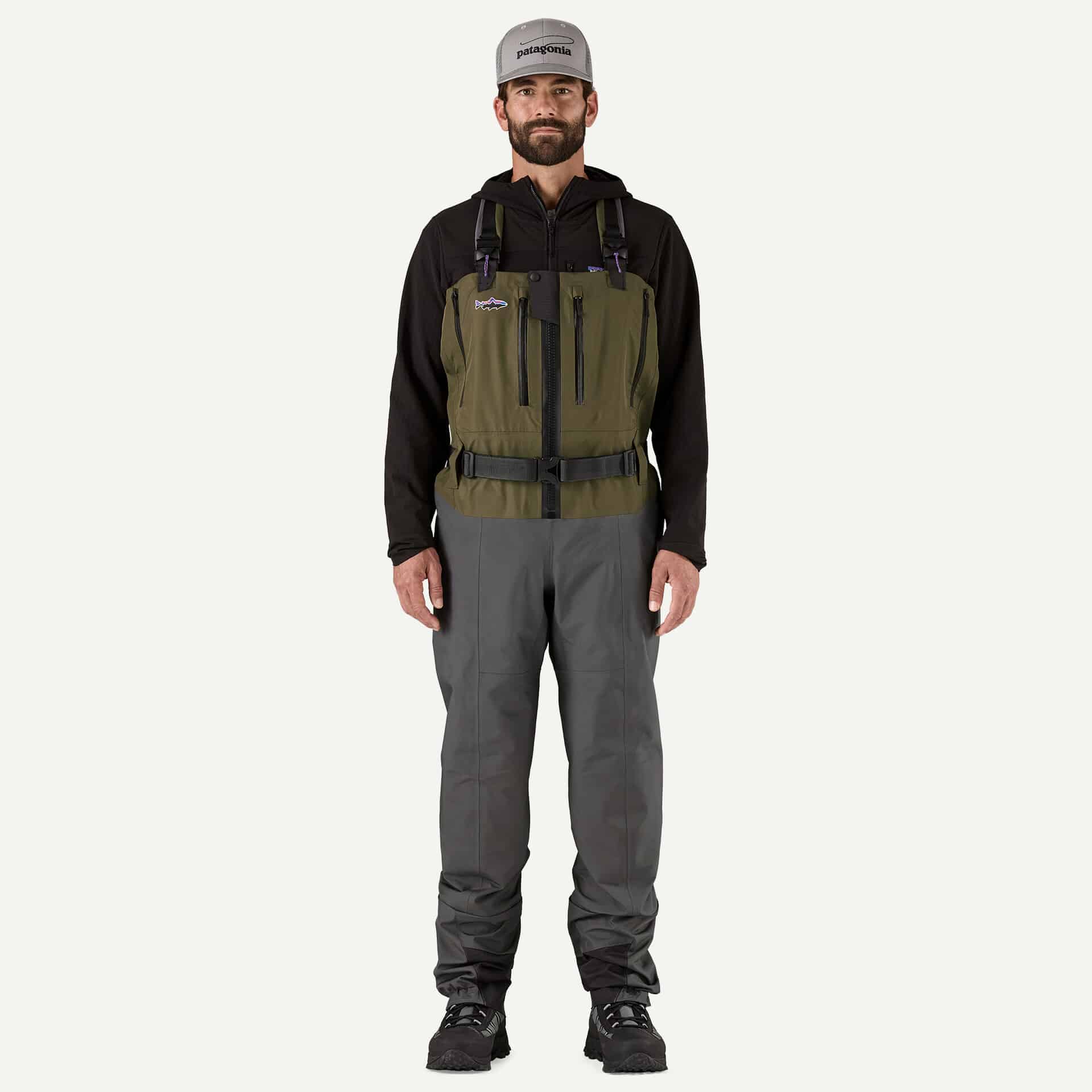 Patagonia Men's Expedition Swiftcurrent Zip-Front Waders - Confluence ...